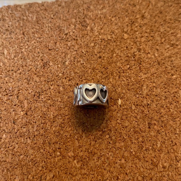 Pandora | Jewelry | Pandora Silver Heart Spacer | Poshmark